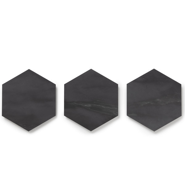 Vinyl-hexagon-tile | Wayfair