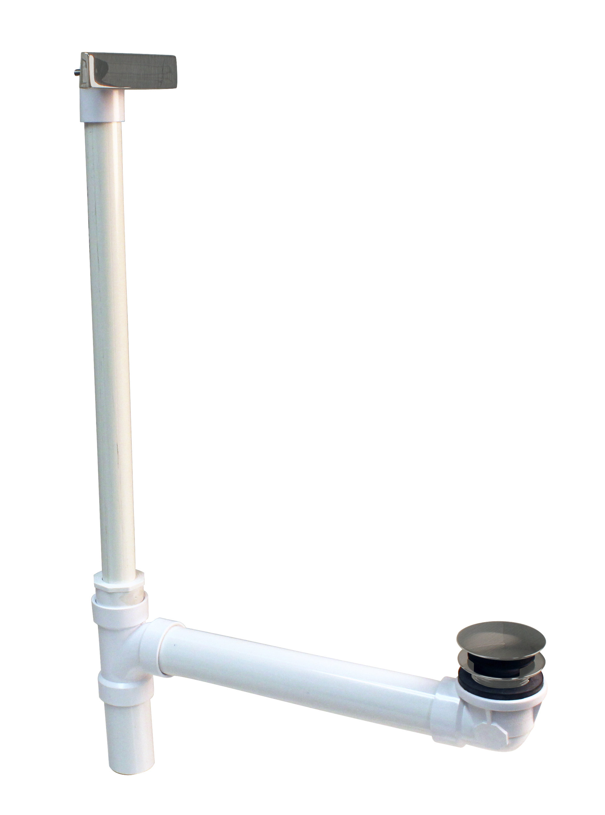 Westbrass Hidden Linear Leg Tub Drain with Overflow | Wayfair