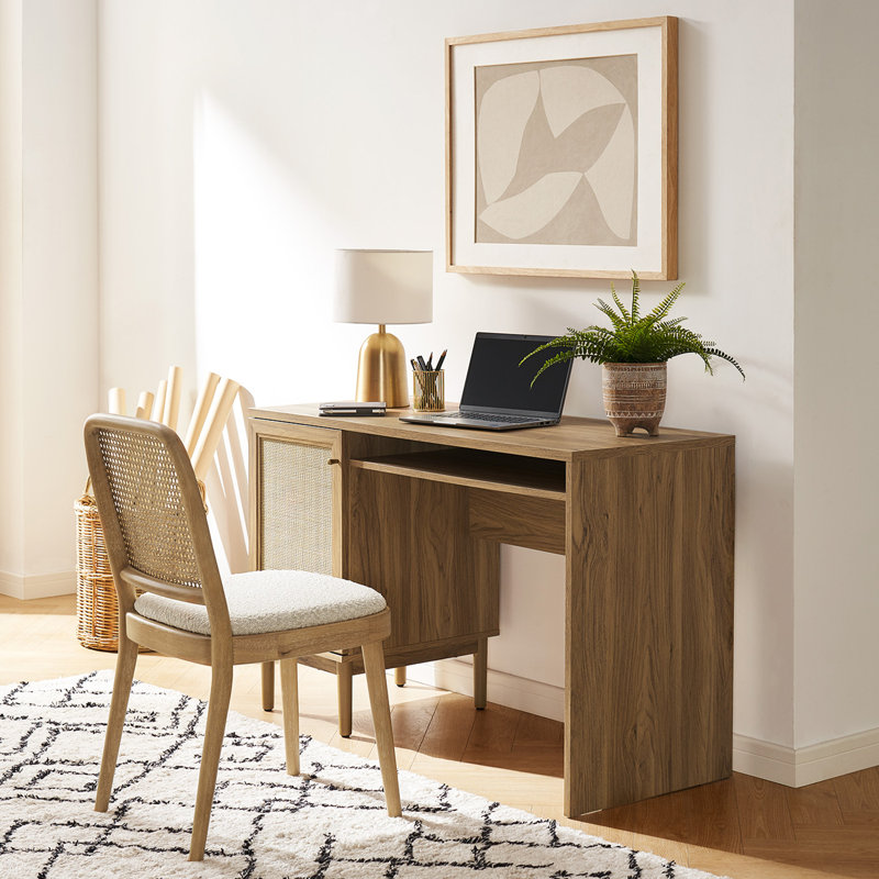George Oliver Gilus 46.8'' Desk & Reviews | Wayfair