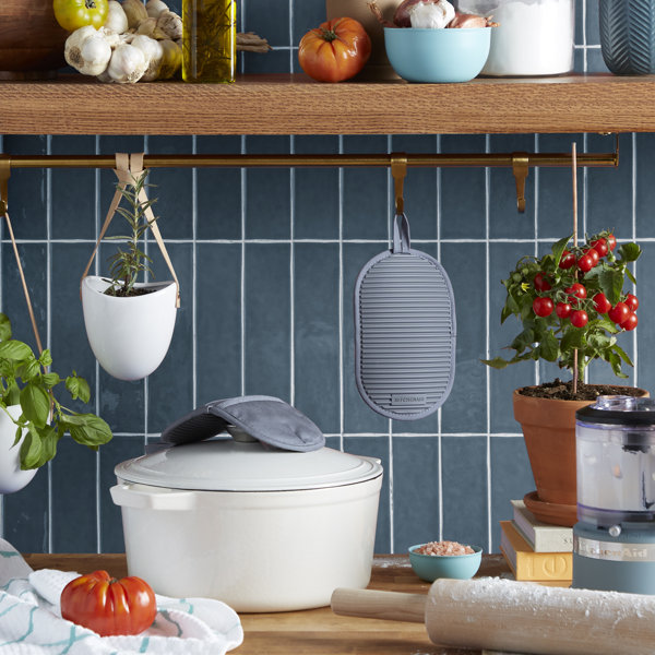 KitchenAid Ribbed Soft Silicone Pot Grabber & Reviews | Wayfair