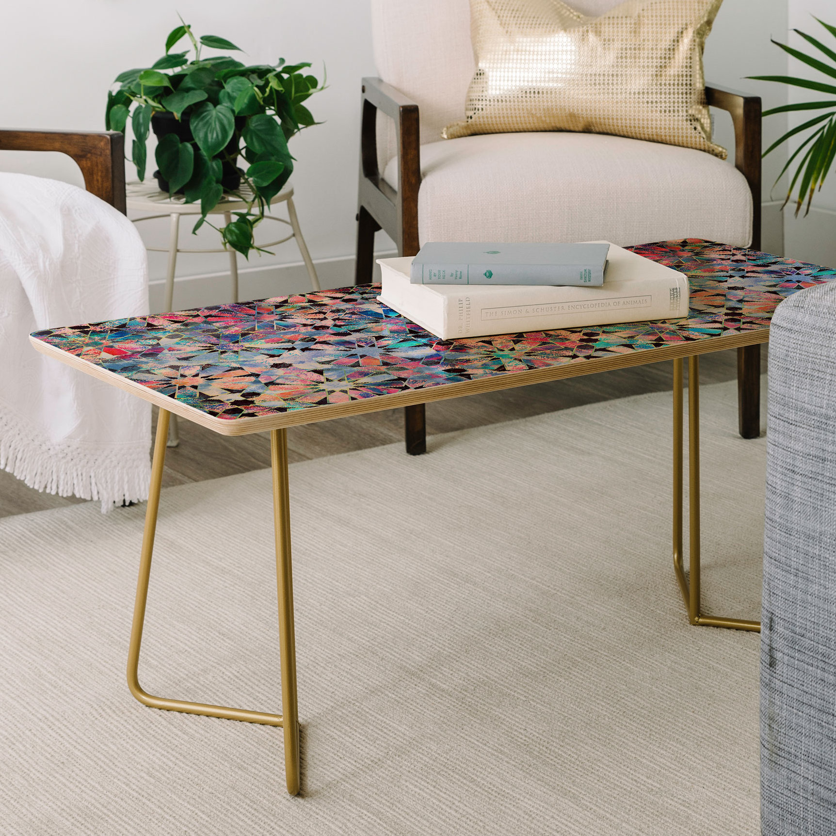East Urban Home Schatzi Hara Tiles Coffee Table | Wayfair