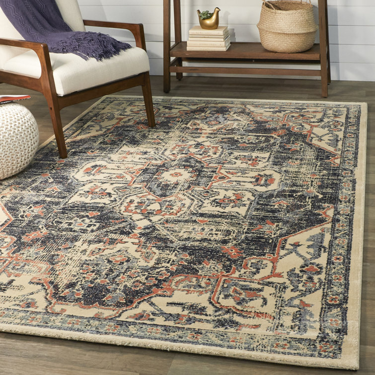 Charlton Home® Yazan Machine Woven / Power Loomed Performance Yellow ...