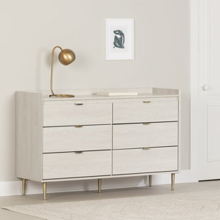 Novogratz Kelly 6 Drawer Double Dresser - Wayfair Canada