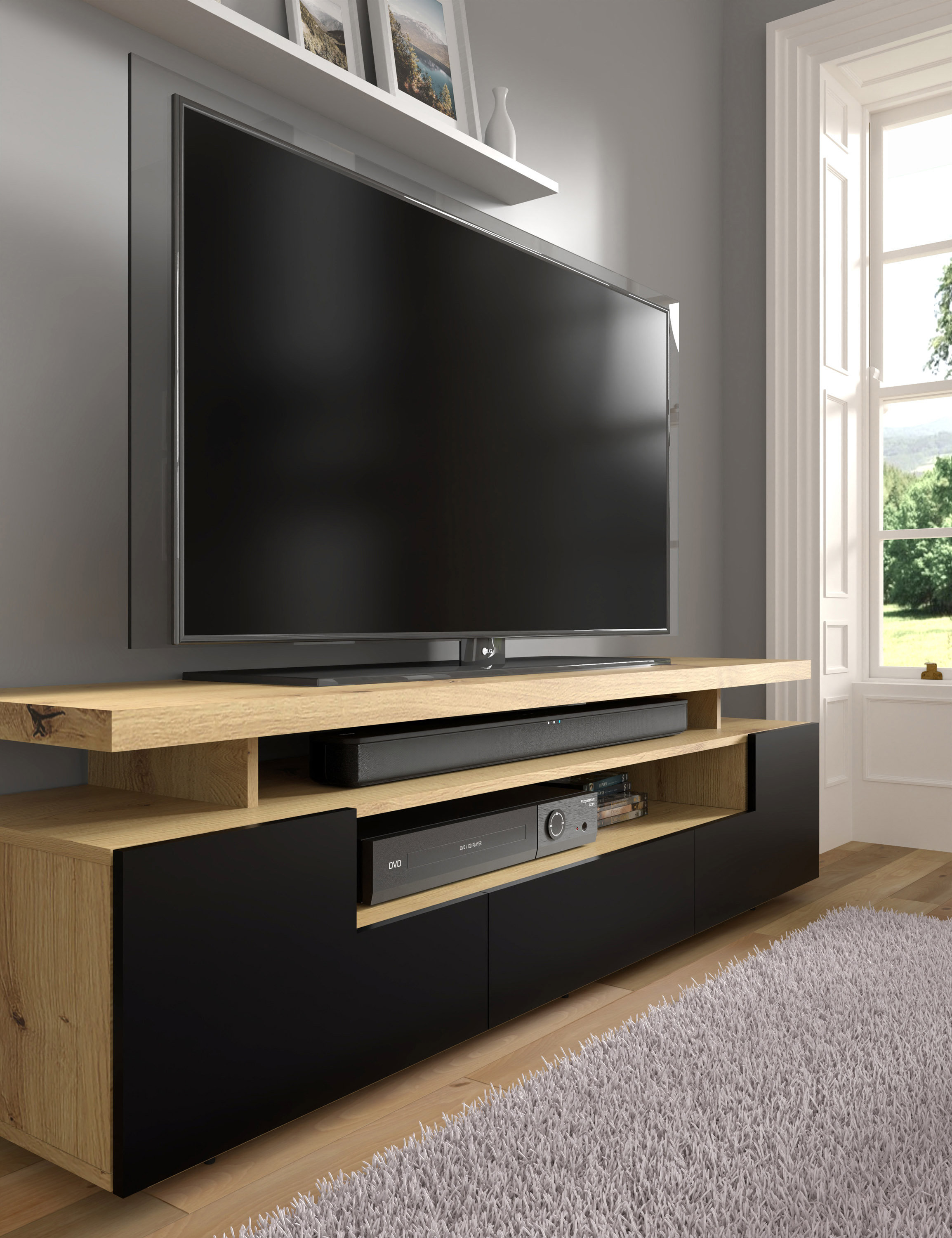 Latitude Run® Lanelda TV Stand for TVs up to 78" | Wayfair