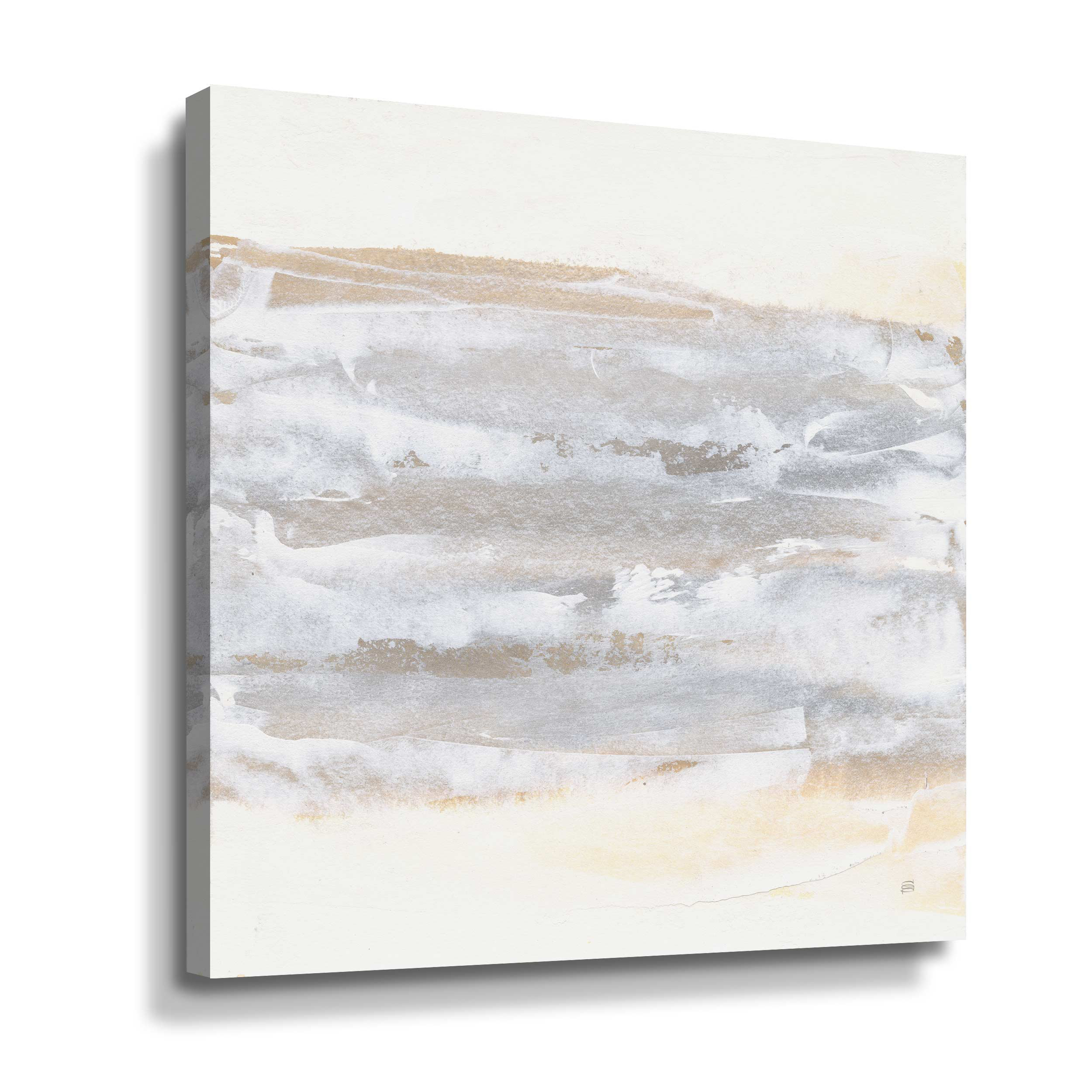 Wrought Studio Neutral Texture I Neutral Texture I - Painting on Canvas ...