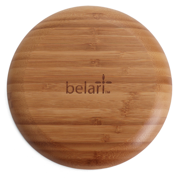 Belari Reusable Bamboo Round Dinner Plate | Wayfair