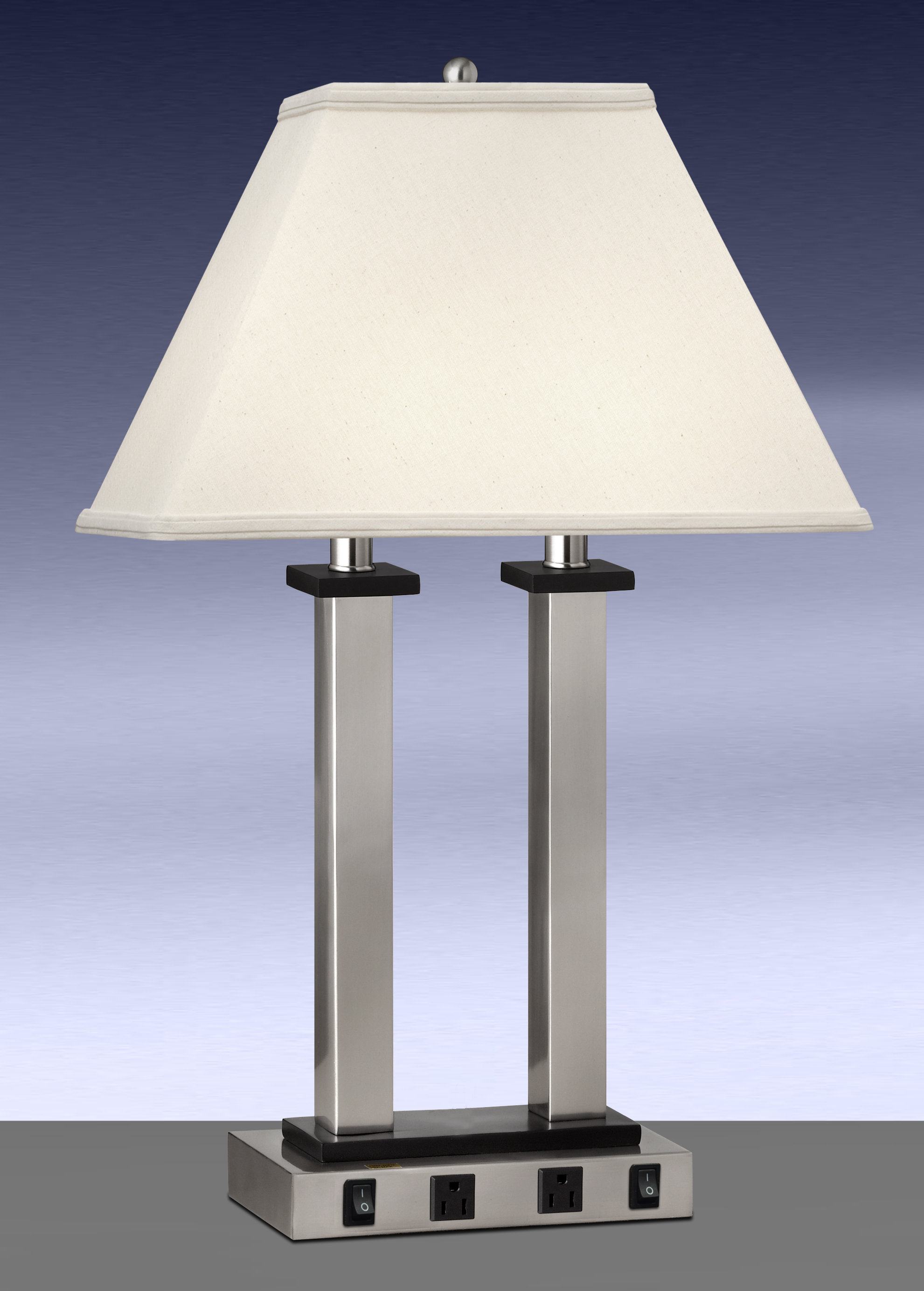 Medallion Lighting Square Post Metal Desk Lamp | Wayfair