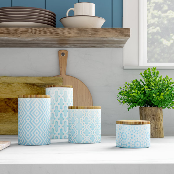 Dakota Fields 4-Piece Canister Set & Reviews | Wayfair