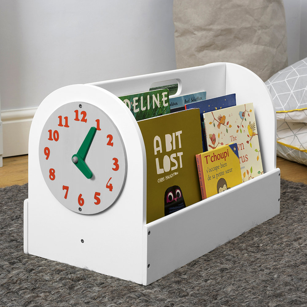 Tidy Books Portable 2 Compartment Book Display & Reviews | Wayfair
