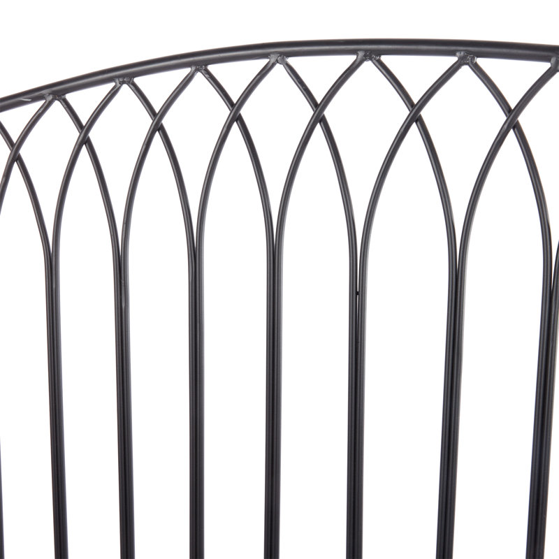 Red Barrel Studio® Metal Outdoor Bench & Reviews | Wayfair