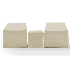 Arlmont & Co. 3 Piece Conversation Set Cover & Reviews | Wayfair