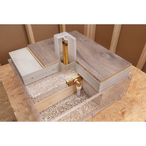 Delta Trinsic® Bathroom Floor Mount Tub Rough-In Valve Filler with ...