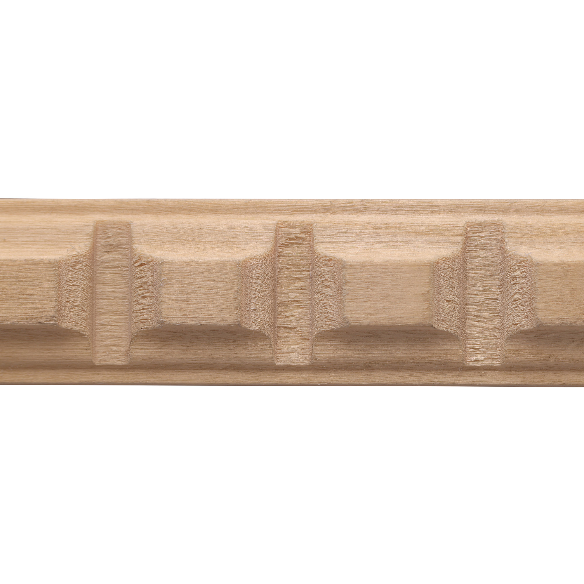 Ornamental Mouldings Hardwood Dentil Trim Moulding 0.88" H x 96" W x 0. ...