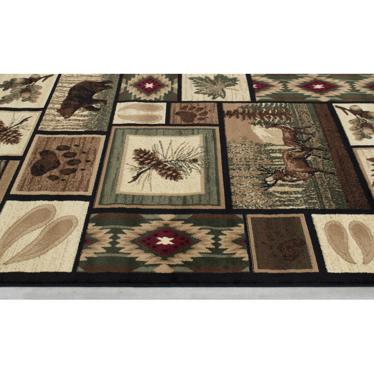 Union Rustic Jeorgi Polypropylene Berber Rug | Wayfair