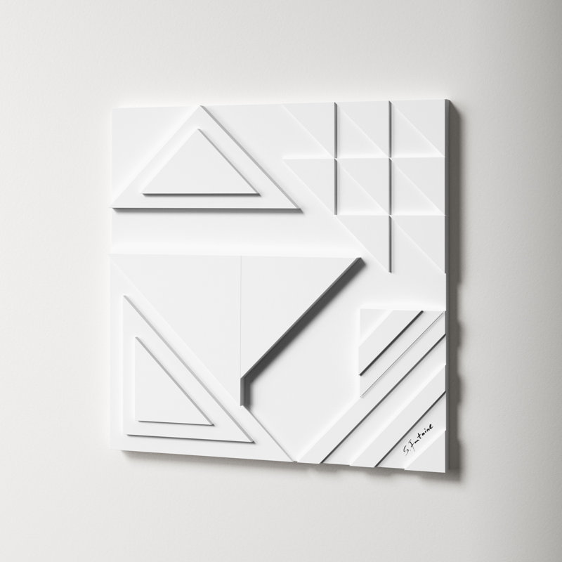 Austere Angles II Wall Decor | AllModern