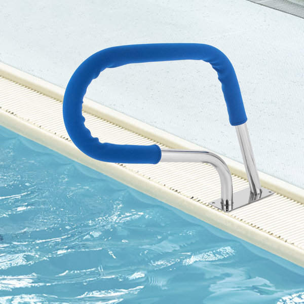 Lomana 22" H x 30" W x 4" D Stainless Steel Pool Rail | Wayfair