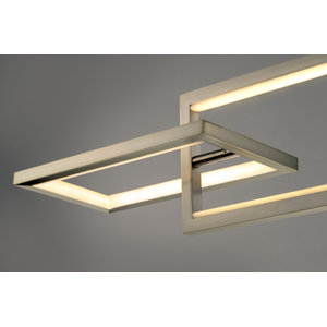 Wade Logan® Siri 3 - Light Kitchen Island Geometric LED Pendant ...