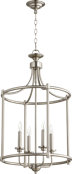 Charlton Home® Herman 4 - Light Lantern Drum Chandelier & Reviews | Wayfair