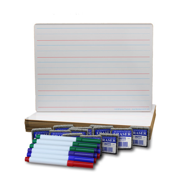 Flipside Products Reversible Lap Board Whiteboard, 9" x 12" | Wayfair