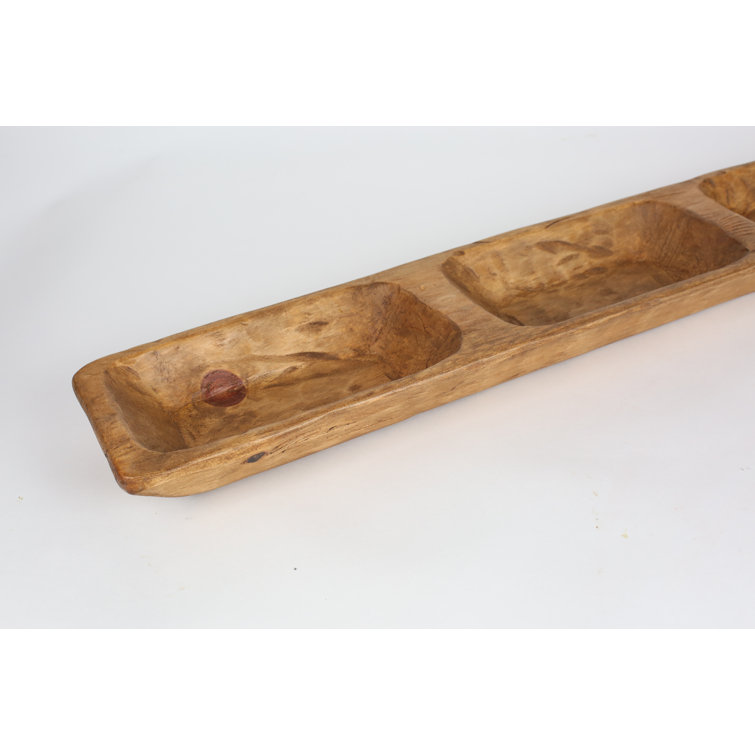Millwood Pines Levant Solid Wood Tray | Wayfair