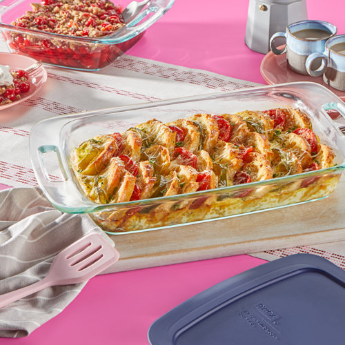 Pyrex Easy Grab 8 Piece Bakeware Set & Reviews | Wayfair