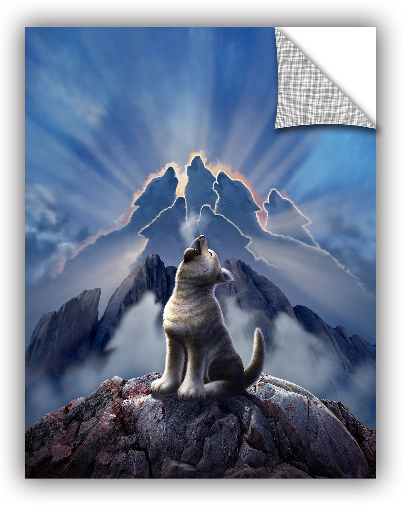 ArtWall Leader of The Pack' by Jerry Lofaro Graphic Art Removable Wall ...