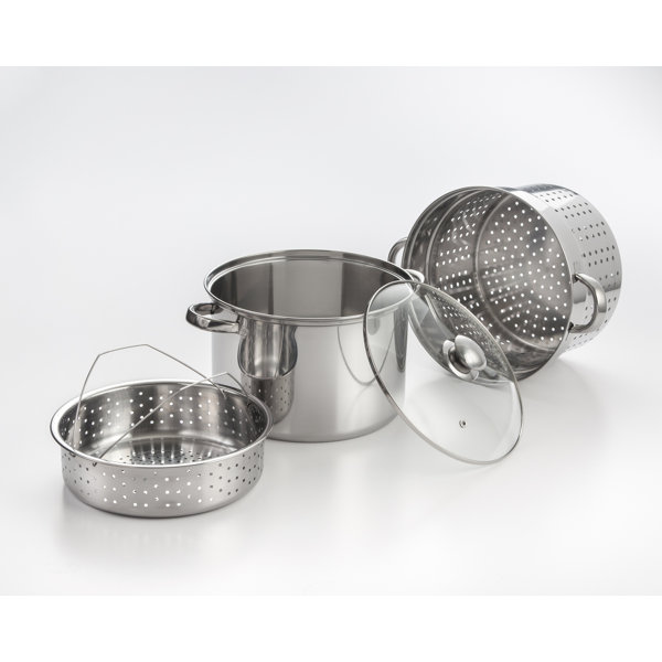 Stainless-steel-spaghetti-pot | Wayfair