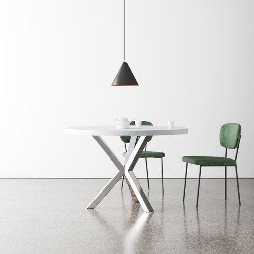 Modern 6 Seat Round Dining Tables | AllModern