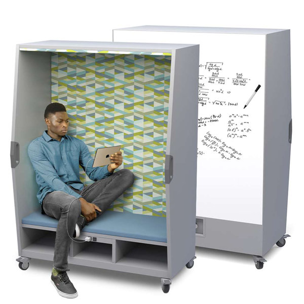 Haskell Education Explorer Think Nook Upholstered Seating Nook | Wayfair