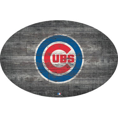 Fan Creations Chicago Cubs On Wood Graphic Art & Reviews | Wayfair