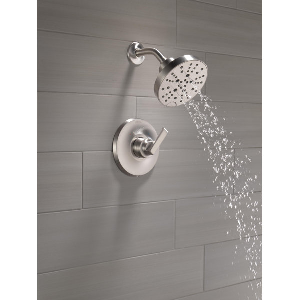 Delta Tetra Shower Faucet Trim Kit, Shower Faucet Set, Shower Head and ...
