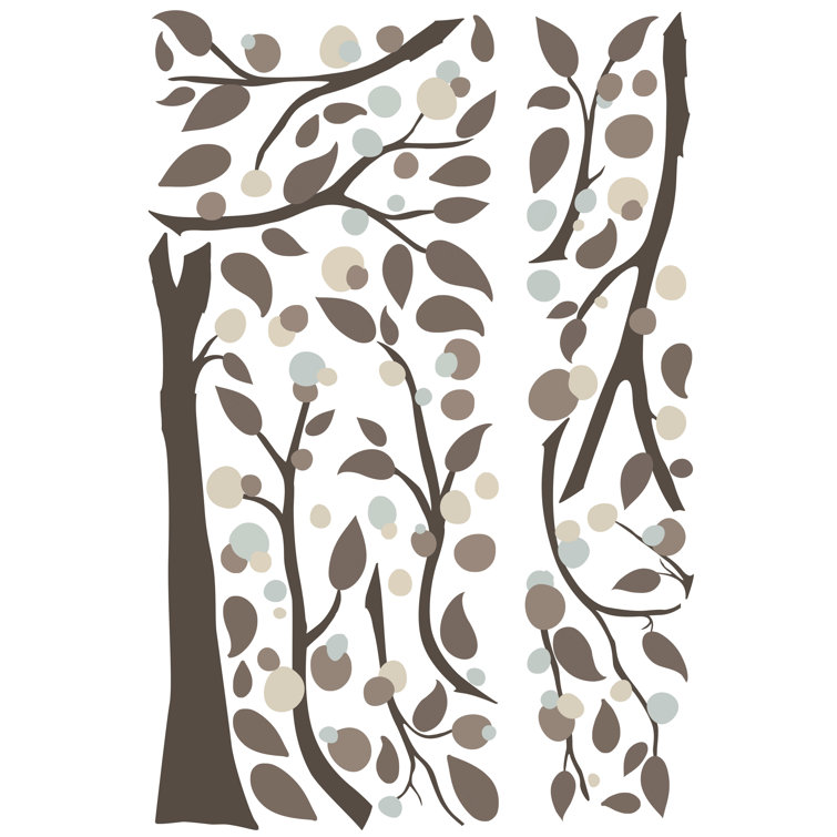 Winston Porter Mod Tree Peel and Stick Giant Wall Decal & Reviews | Wayfair