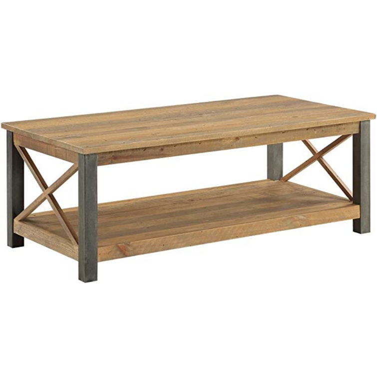 August Grove Reclaimed Urban Extra Large Coffee Table | Wayfair.co.uk