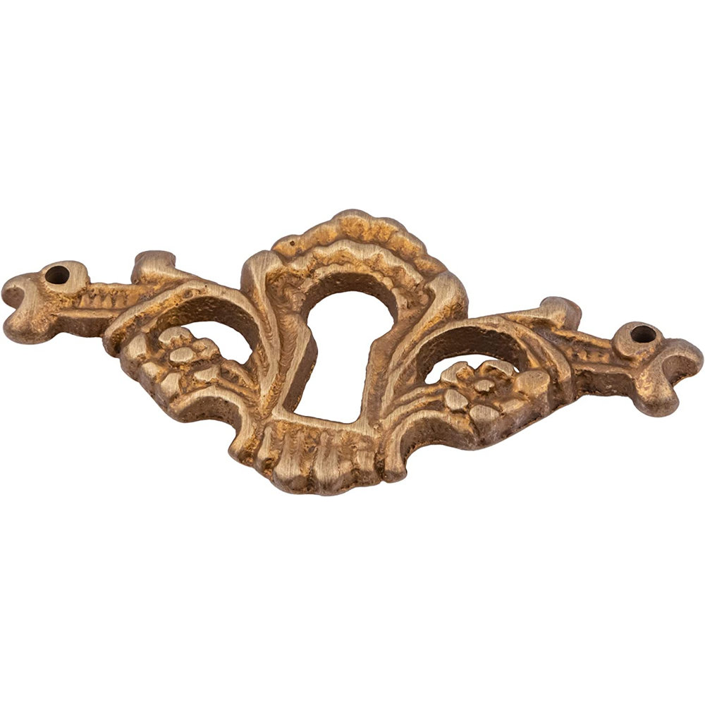 UNIQANTIQ HARDWARE SUPPLY Victorian Decorative Keyhole Cover | Wayfair