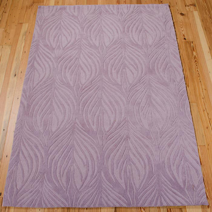 Mercer41 Jemma Handmade Tufted Performance Lavender Rug & Reviews | Wayfair