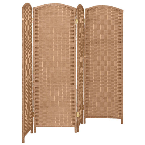 Red Barrel Studio® Short Diamond Weave Folding Screen & Reviews | Wayfair