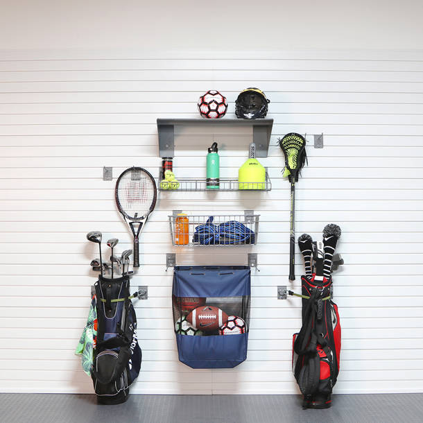 StoreWALL 60" H X 48" W Heavy Duty Slatwall Case | Wayfair