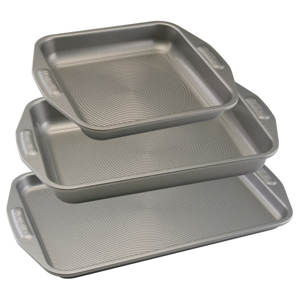 Circulon Rectangular Non-Stick 3 Piece Baking Dish Set & Reviews | Wayfair