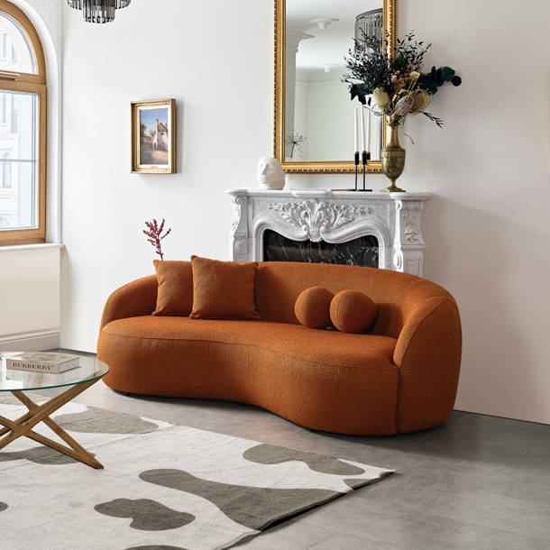 Everly Quinn Hughes Symmetrical Sectional Sofa | Wayfair