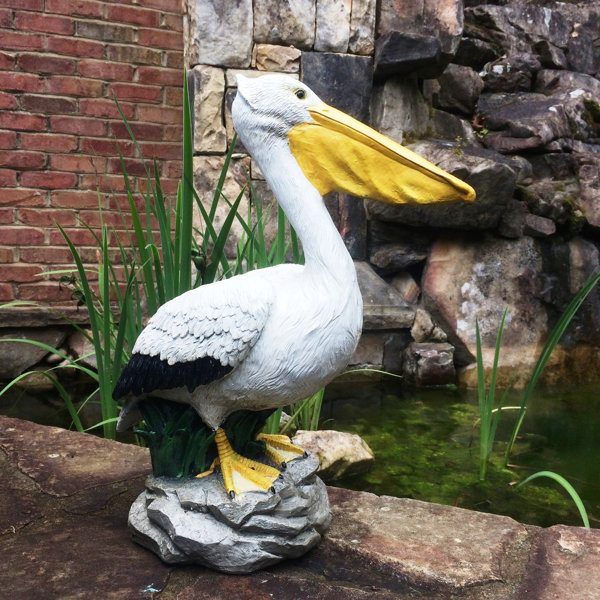 HomeStyles Life's a Beach Pelican Nautical Statue & Reviews | Wayfair