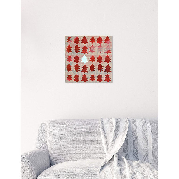 The Holiday Aisle® Wrapped Canvas Painting | Wayfair