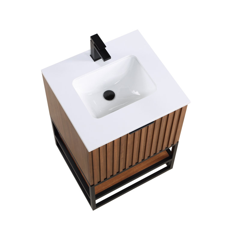 Bemma Terra 24'' Single Bathroom Vanity | Perigold