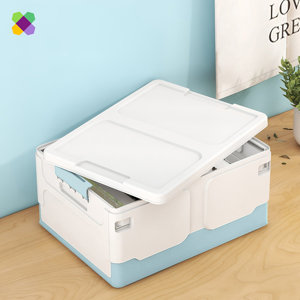 Rebrilliant Foldable Plastic Box | Wayfair