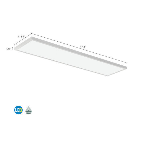 Lithonia Lighting 1 Ft. X 4 Ft. LL CPANL LED Flat Panel With 4000 ...