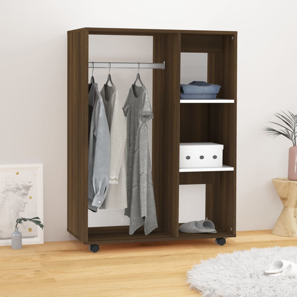 Ebern Designs Ayanda 0 Door Manufactured Wood Wardrobe & Reviews ...