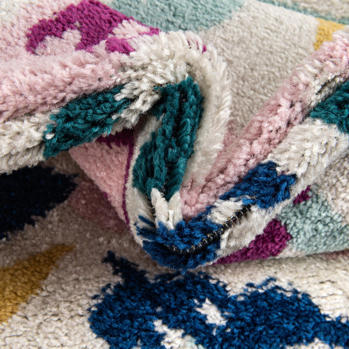 Andover Mills™ Holle Performance White Rug & Reviews | Wayfair