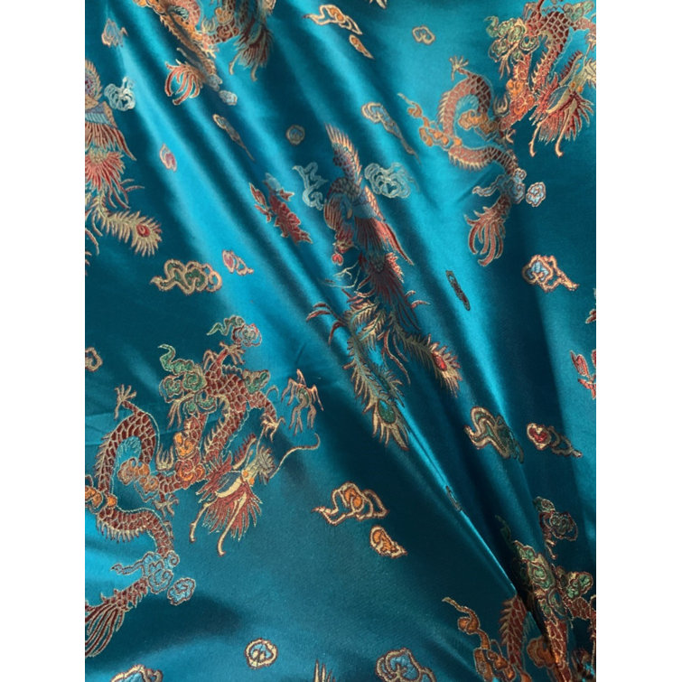 EBP INC Black Chinese Dragon Brocade - Wayfair Canada