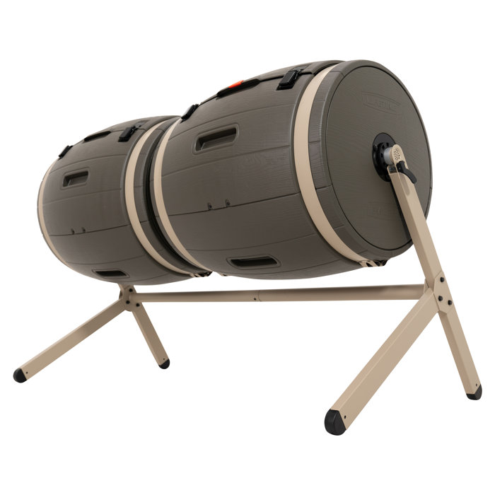 Lifetime Double Bin Rotating Composter & Reviews | Wayfair