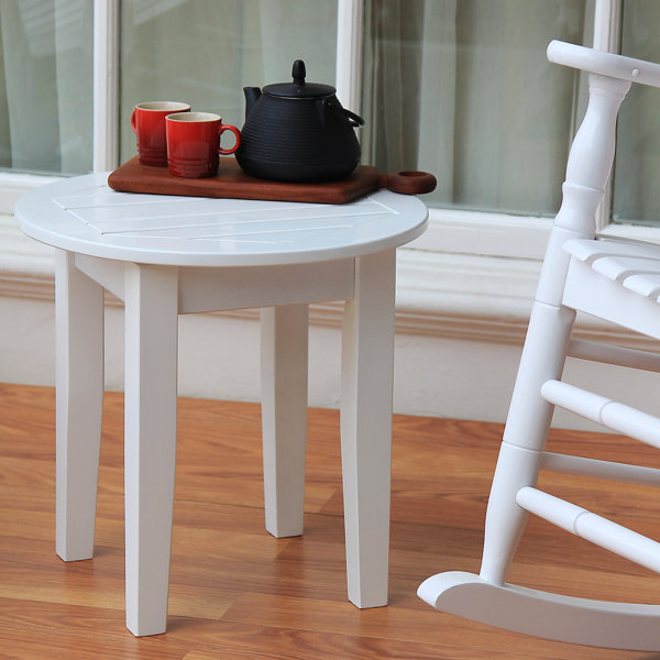 August Grove® Round Patio Side Table | Wayfair