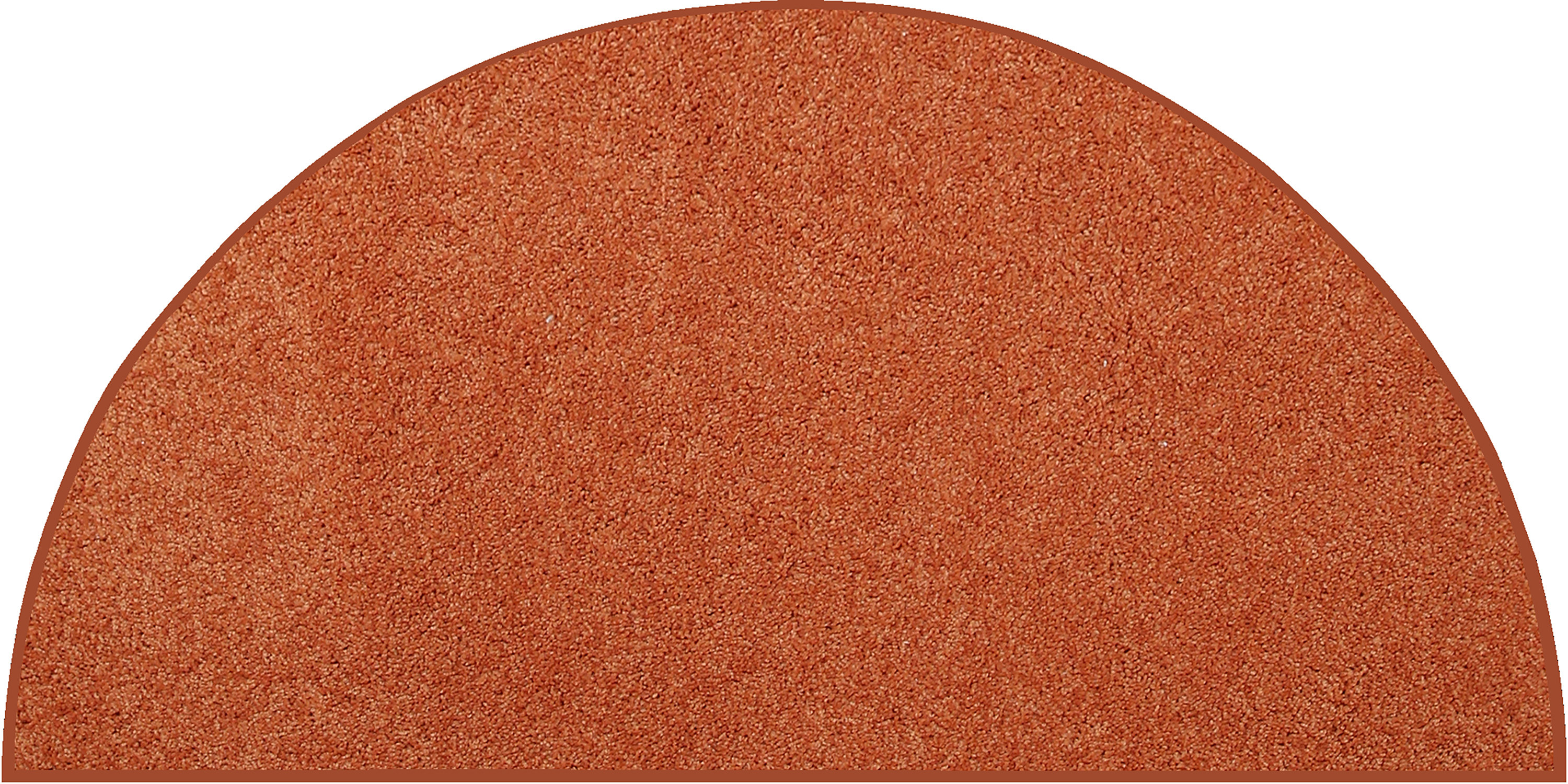 Wade Logan® Amair Solid Color Area Rugs Orange | Wayfair